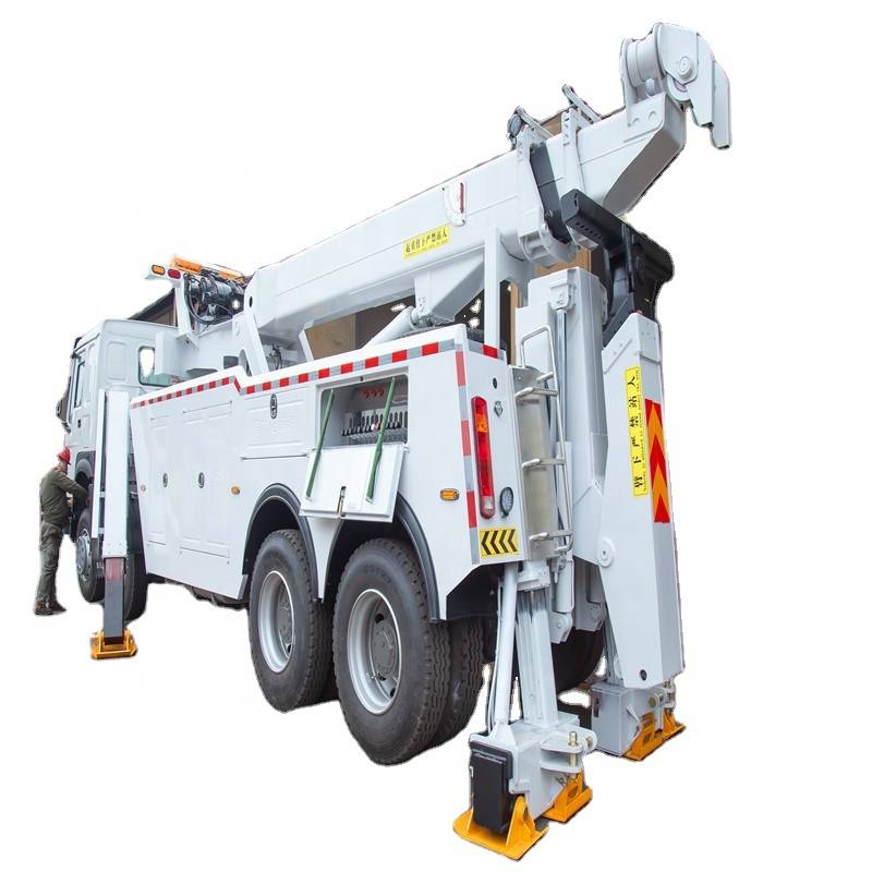 High Performance Tow Truck with 360 Degree Rotating Lifting Crane 40 ...