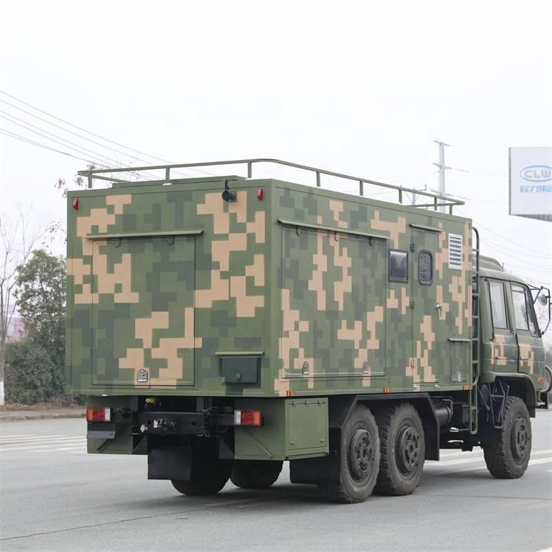 Manufactory Direct Dongfeng 6-wheel Drive Off-road Fire and Cooking ...