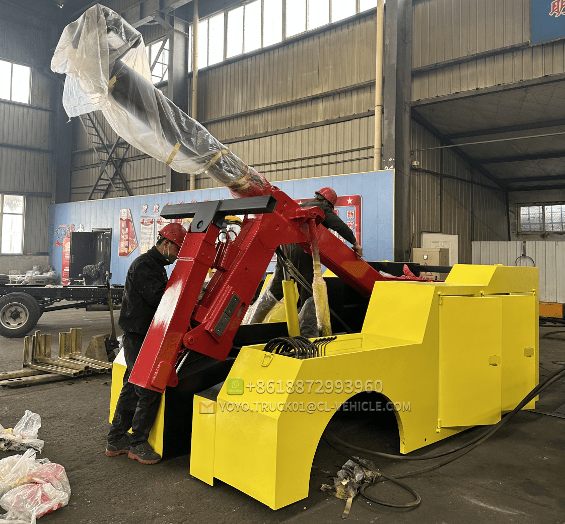 Good Quality 25 Ton Rotator Heavy Duty Wrecker Tow Truck Body for Sale ...