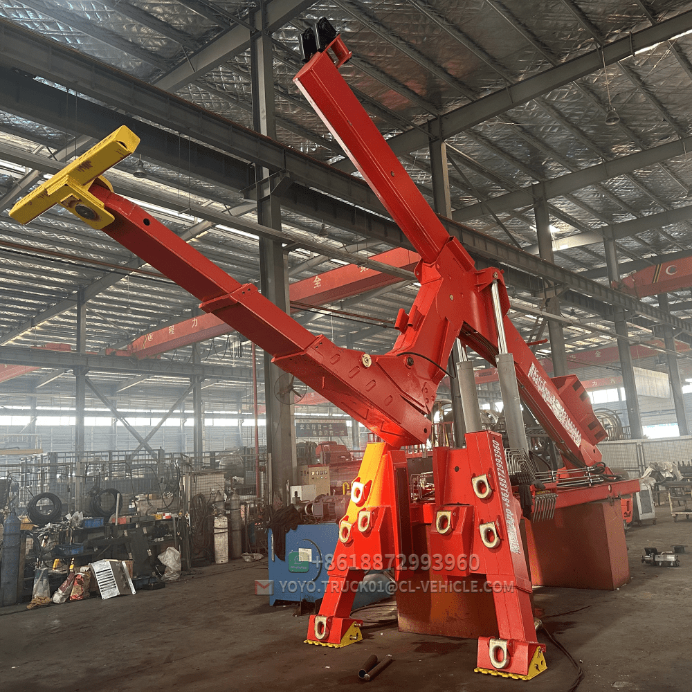 OEM 16t/20t/25t/40t Wrecker Towing Body Equipment DTU Mounted on Truck ...